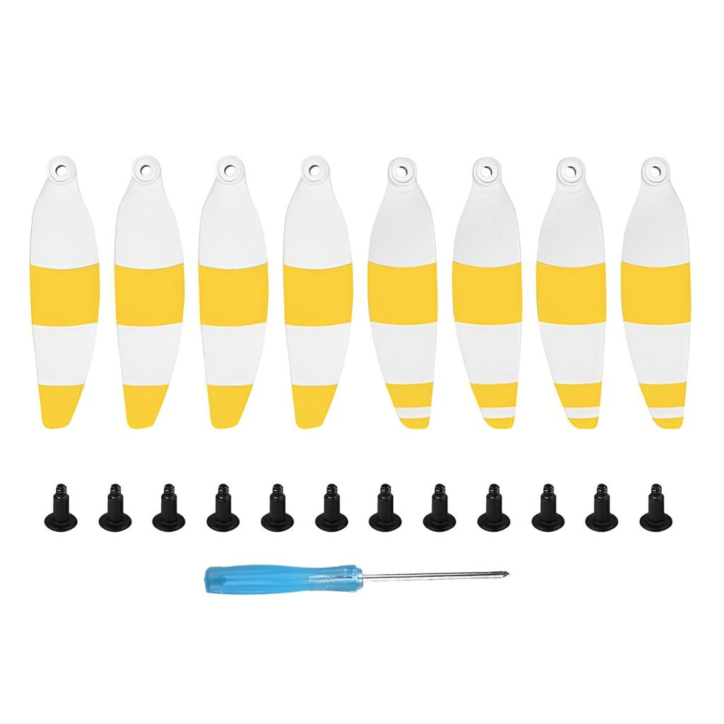 DJI Mavic Mini Propellers Props 4x Pairs yellow white - Mundo RC Tienda ...