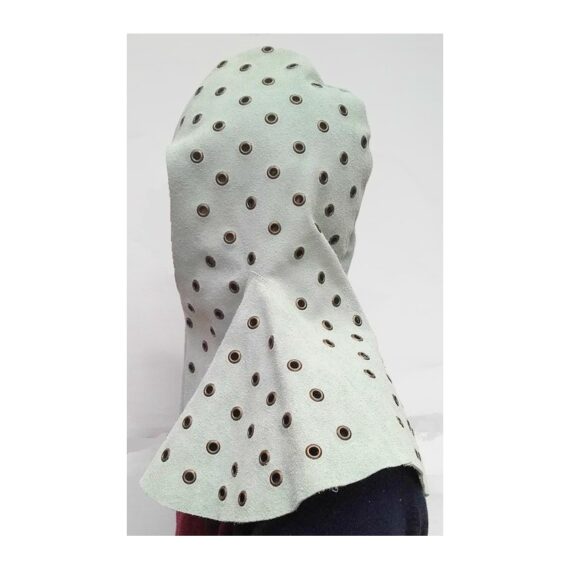 CAPUCHÓN EN CARNAZA CON TACHES METÁLICOS, PARA PROTECCIÓN DE CABEZA Y ...