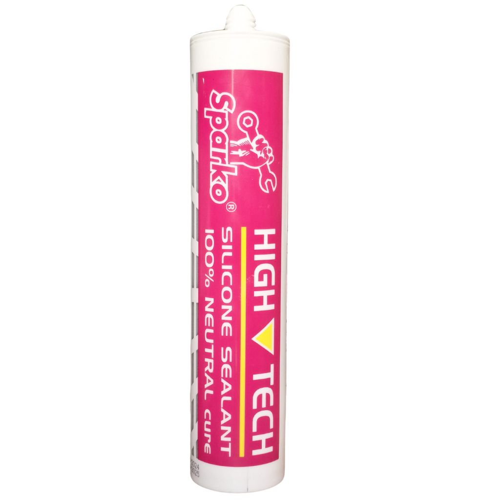 Silicona Sparko Neutra Sella Vidrios Transparente 280 Ml Anti Hongos ...